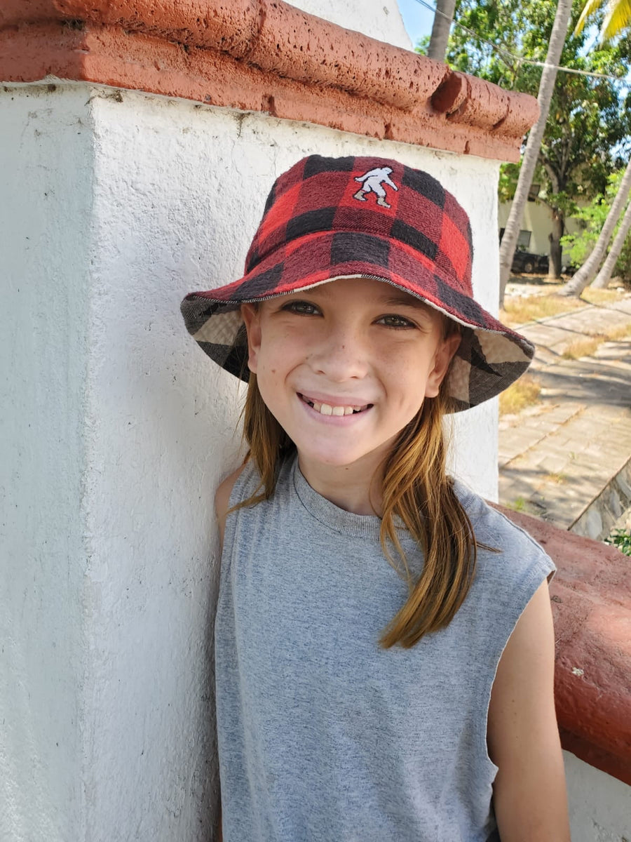 Pook Reversible Plaid Bucket Hat – Pook USA