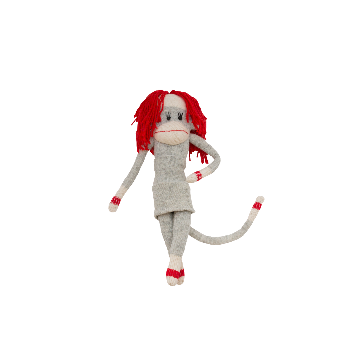 POOK Female Grey Sock Monkey – Pook USA